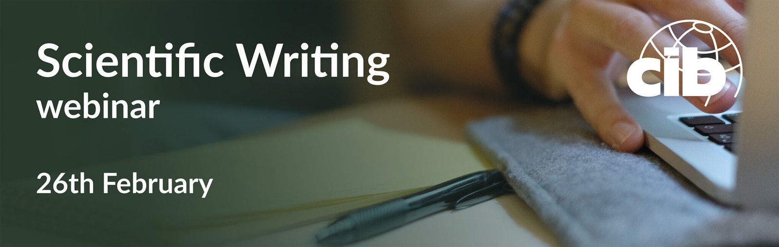 Scientific writing webinar - CIB